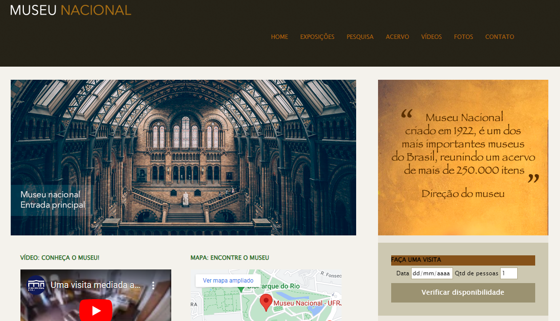 GitHub - larissacmoser/projeto-museu-nacional