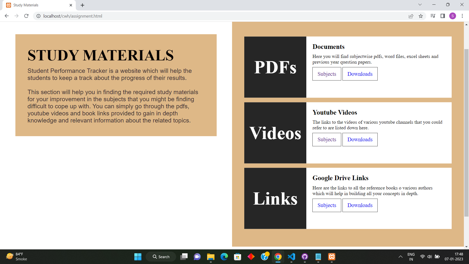 GitHub - anvita-kumar30/StudentPerformanceTracker