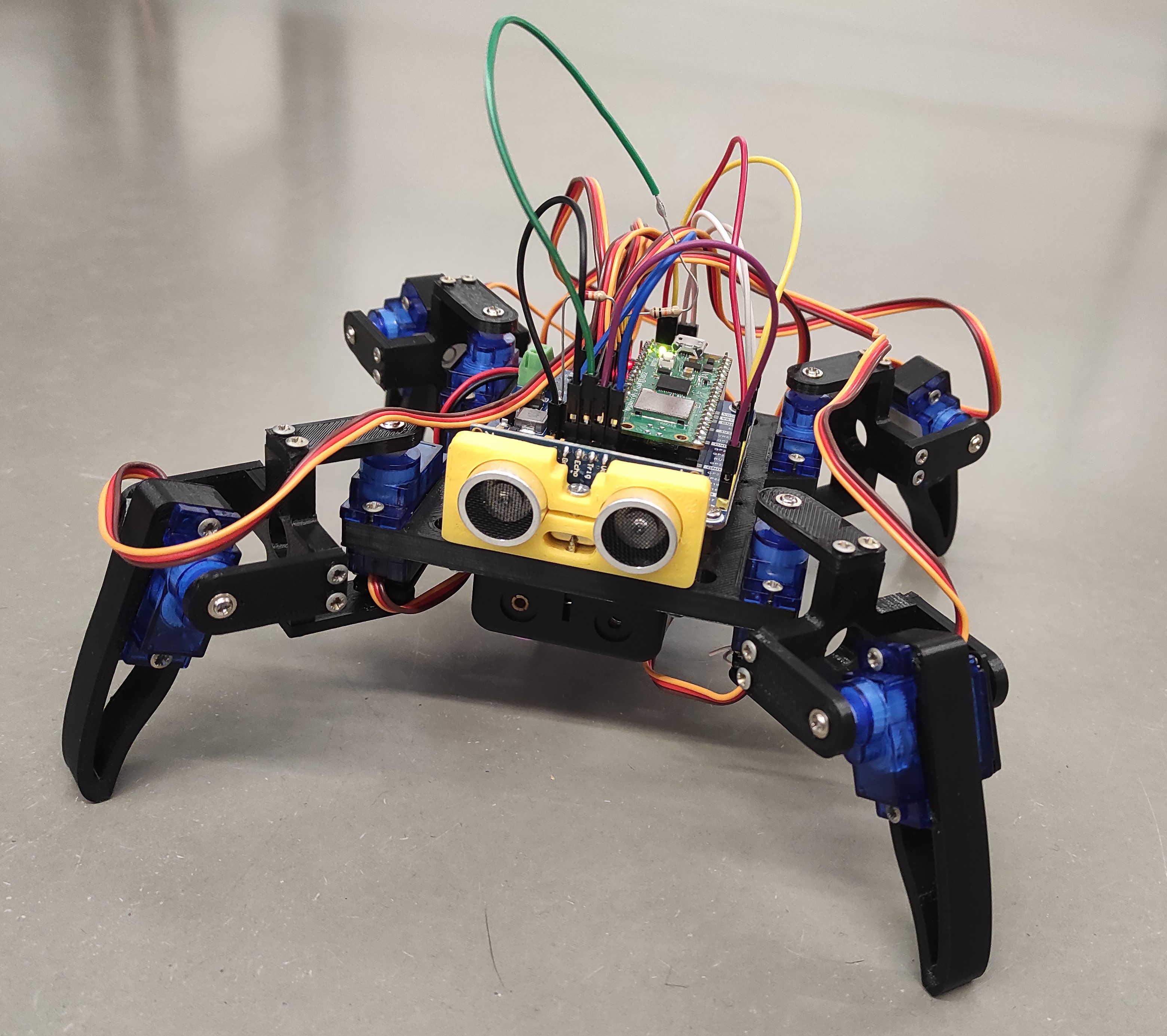 Github Thorfr123spiderrobotproject Spider Robot Project Using A Raspberry Pi Pico W