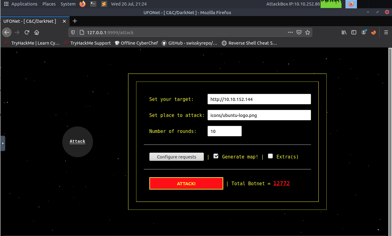 GitHub - gitBouncer/Ufonet--The-Funniest-DDOS: Create your own botnet and enjoy it