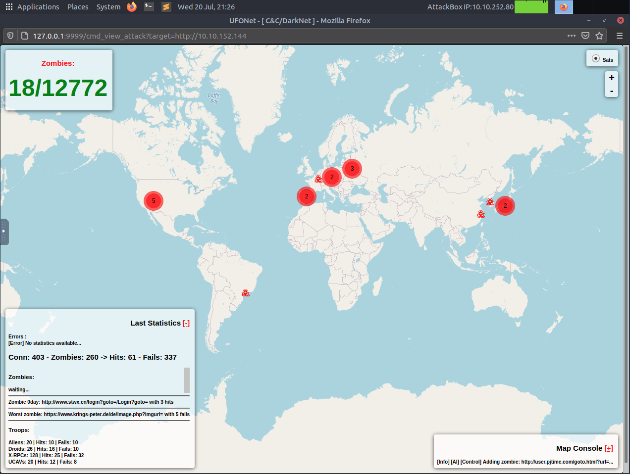 GitHub - gitBouncer/Ufonet--The-Funniest-DDOS: Create your own botnet and enjoy it