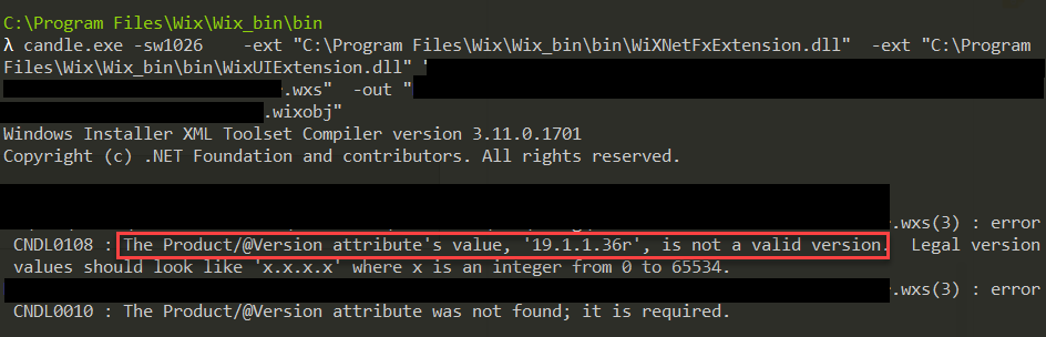 Question: How to set Version of product · Issue #582 · oleg-shilo/wixsharp · GitHub