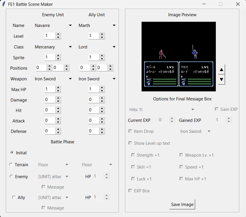 GitHub - ChristianPerrotta/FE1BattleSceneMaker