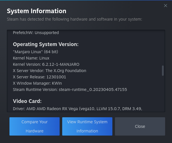New Steam UI: unable to select everything / copy from System information · Issue #9399 ...