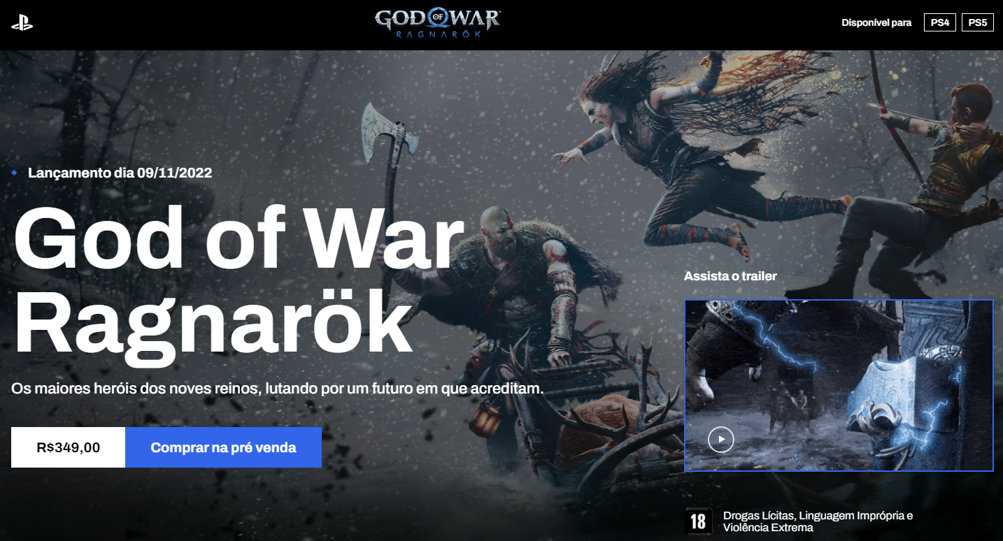 GitHub - bruno-gac/landing-page-god-of-war: Landing page God of War