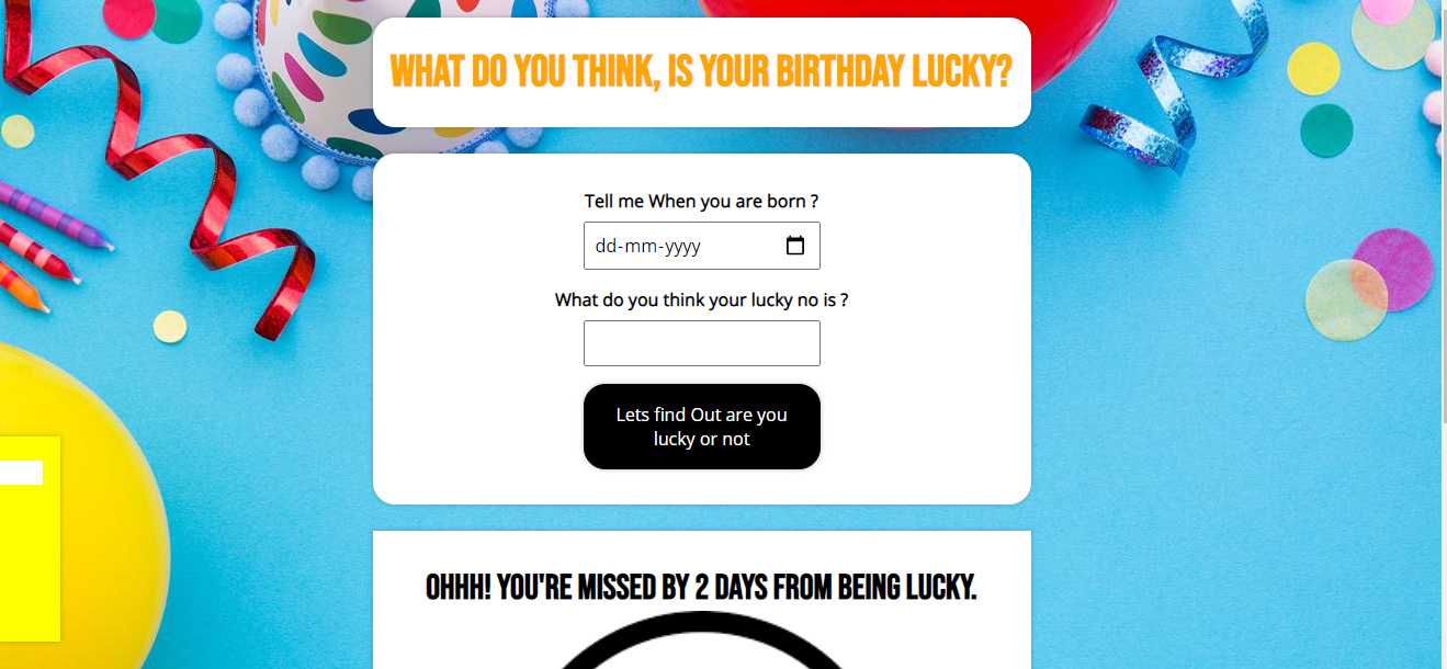 GitHub - abhishek72340/MARK-11-Birthday-Luck