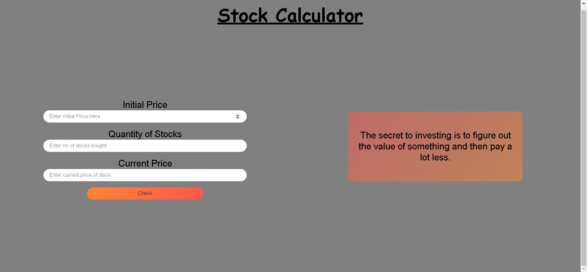 GitHub - abhishek72340/MARK-14-Stock-Calculator