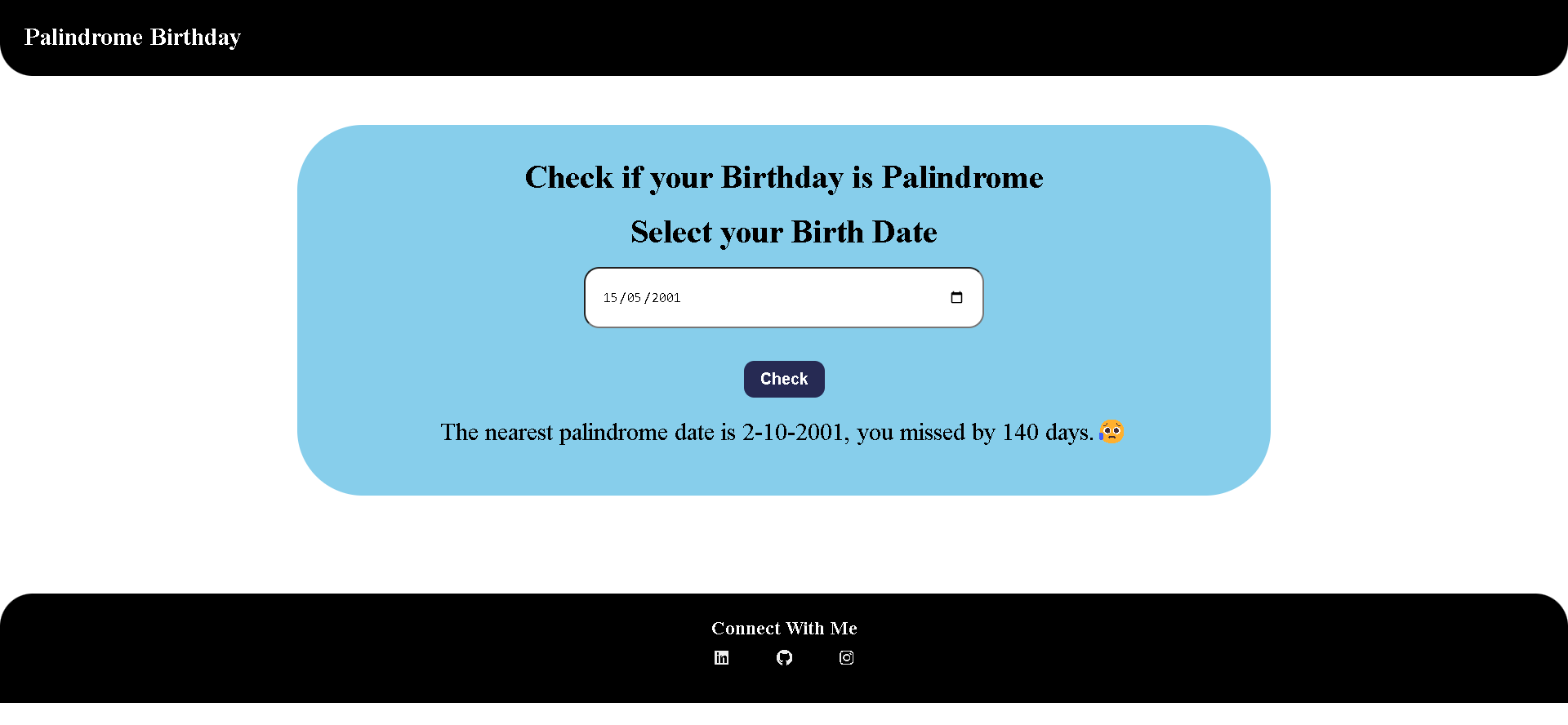 GitHub - abhishek72340/MARK-13-Palindrome-Birthday