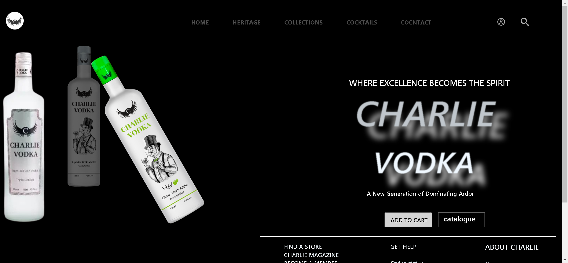 GitHub - abhishek72340/React-App-Charlie-Vodka-UI