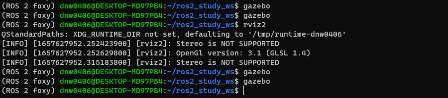 gazebo가 실행되지 않습니다. · Road-Balance gcamp_ros2_basic · Discussion #33 · GitHub
