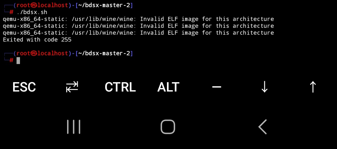 [Problem] The bdsx.sh file is not running. (OH.. sry.. , I'm label to add Problem, not bug ...