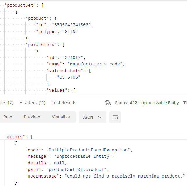 Is there a way to list offer using combination of GTIN and MPN · Issue #6930 · allegro/allegro ...