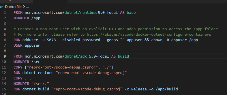 App cannot read mounted NuGet packages from /root/.nuget/packages when ...