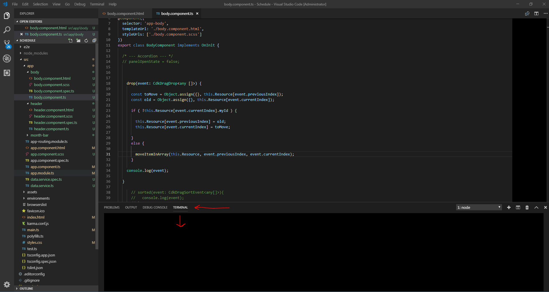 Check Angular server · Issue #63781 · microsoft/vscode · GitHub