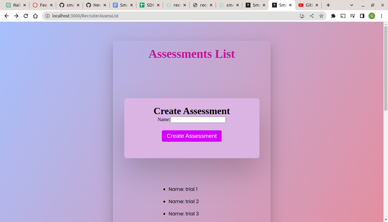 GitHub - smartrecruits/recruits: https://smart-kwcy.onrender.com -link to db