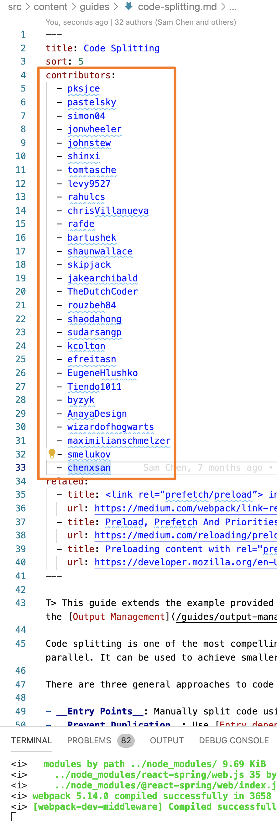 Proposal: remove contributors section in the web page · Issue #4441 ...