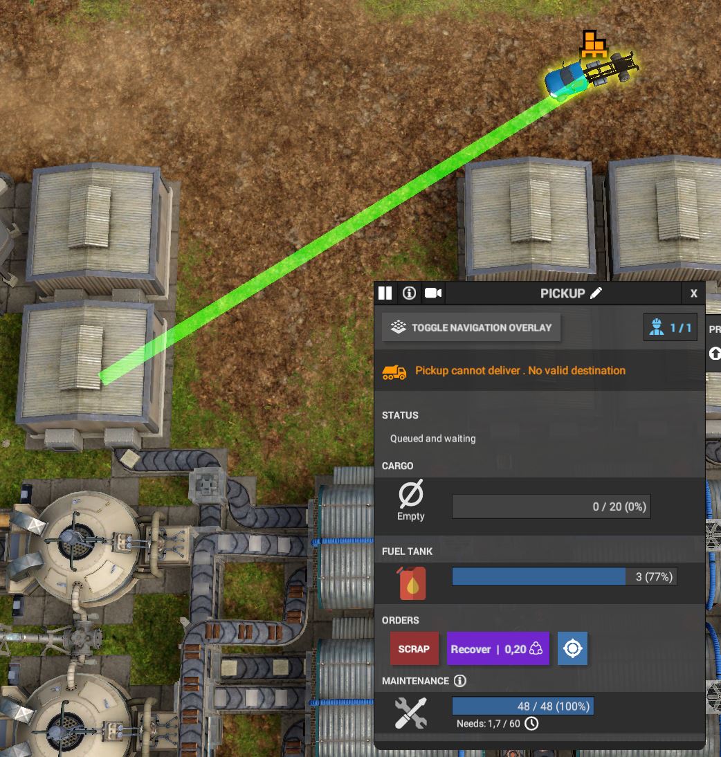 Empty Pickup Cannot Deliver · Issue #991 · MaFi-Games/Captain-of ...