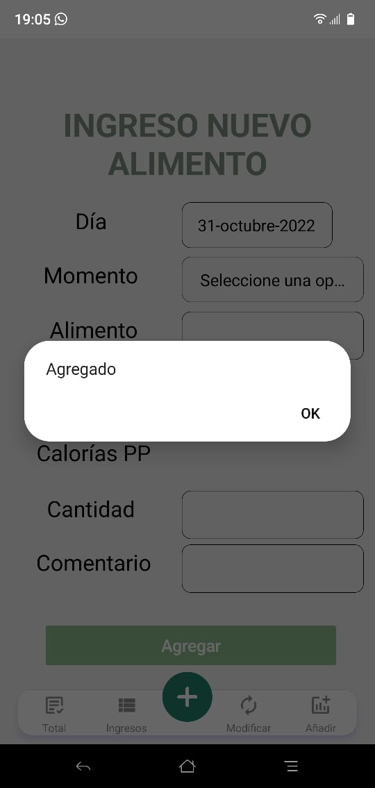 GitHub - FedeBenvenutto/Registro-Calorias: Es una aplicación para el registro de calorías de ...