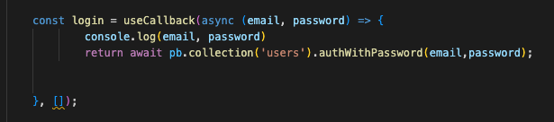 Logging in not working and saying users aren't found in the collection. · pocketbase pocketbase ...