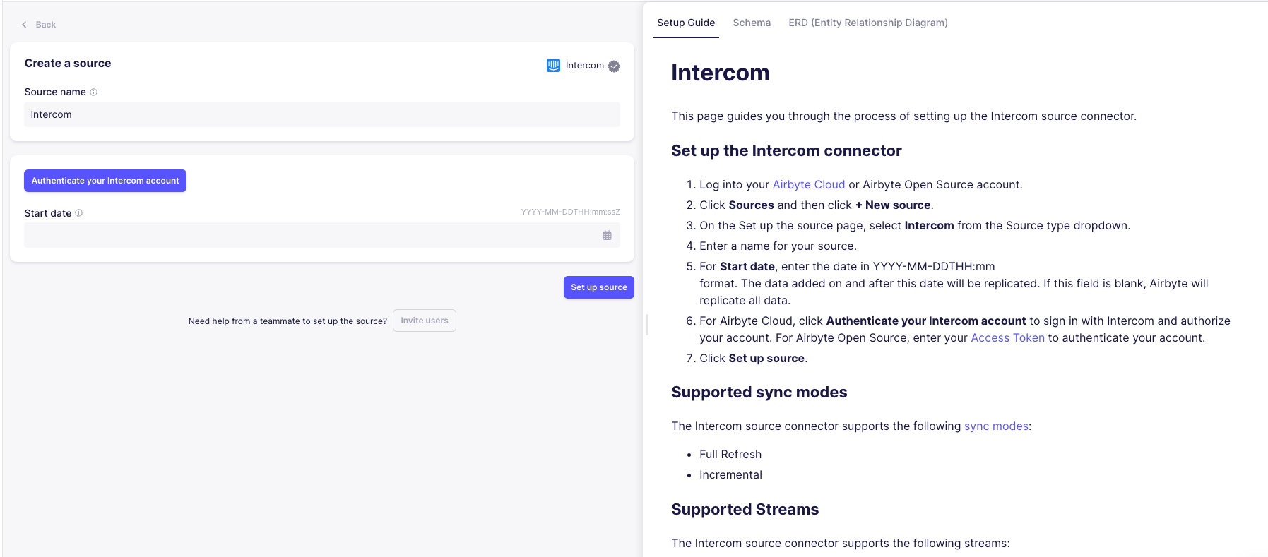 Add Ability To Open Setup Docs In A New Tab · Issue 27616 · Airbytehq Airbyte · Github