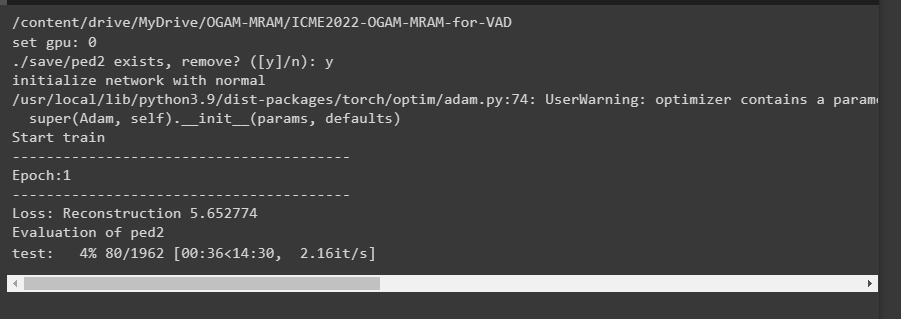 Issue when run train.py · Issue #1 · lyx3911/ICME2022-OGAM-MRAM-for-VAD · GitHub