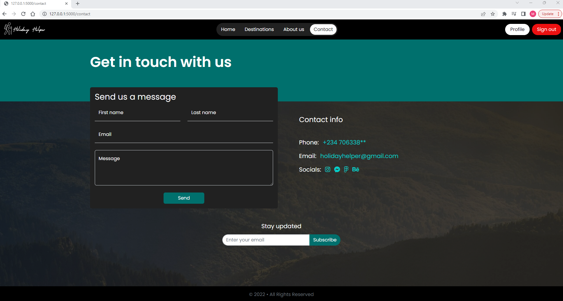 GitHub - CFG-Project-Group/HolidayHelper