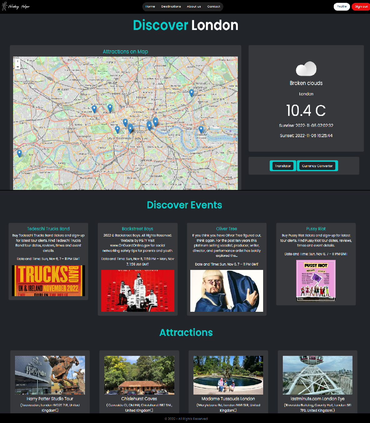 GitHub - CFG-Project-Group/HolidayHelper