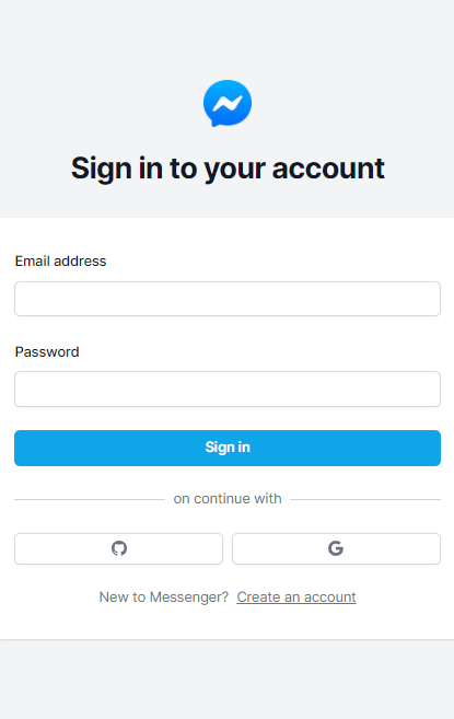 GitHub - Pranjil97/Messenger_Clone