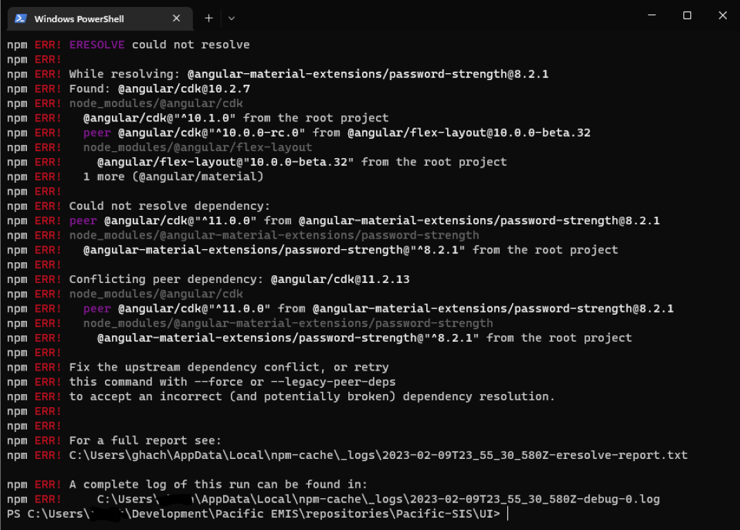 Problem building in new system · Issue #523 · PacificEMIS/Pacific-SIS · GitHub