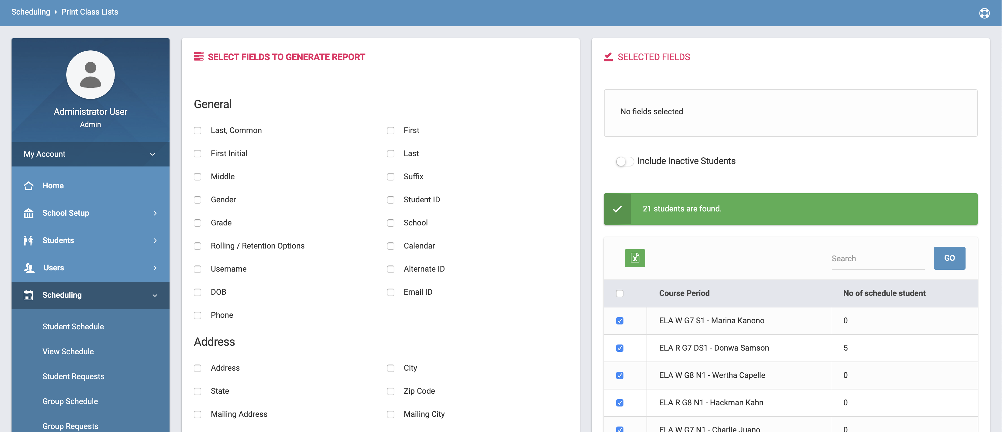 Unselected not working · Issue #86 · OS4ED/openSIS-Classic · GitHub