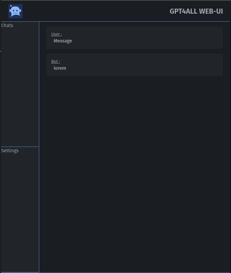 Add previous discussions list · Issue #4 · ParisNeo/Gpt4All-webui · GitHub