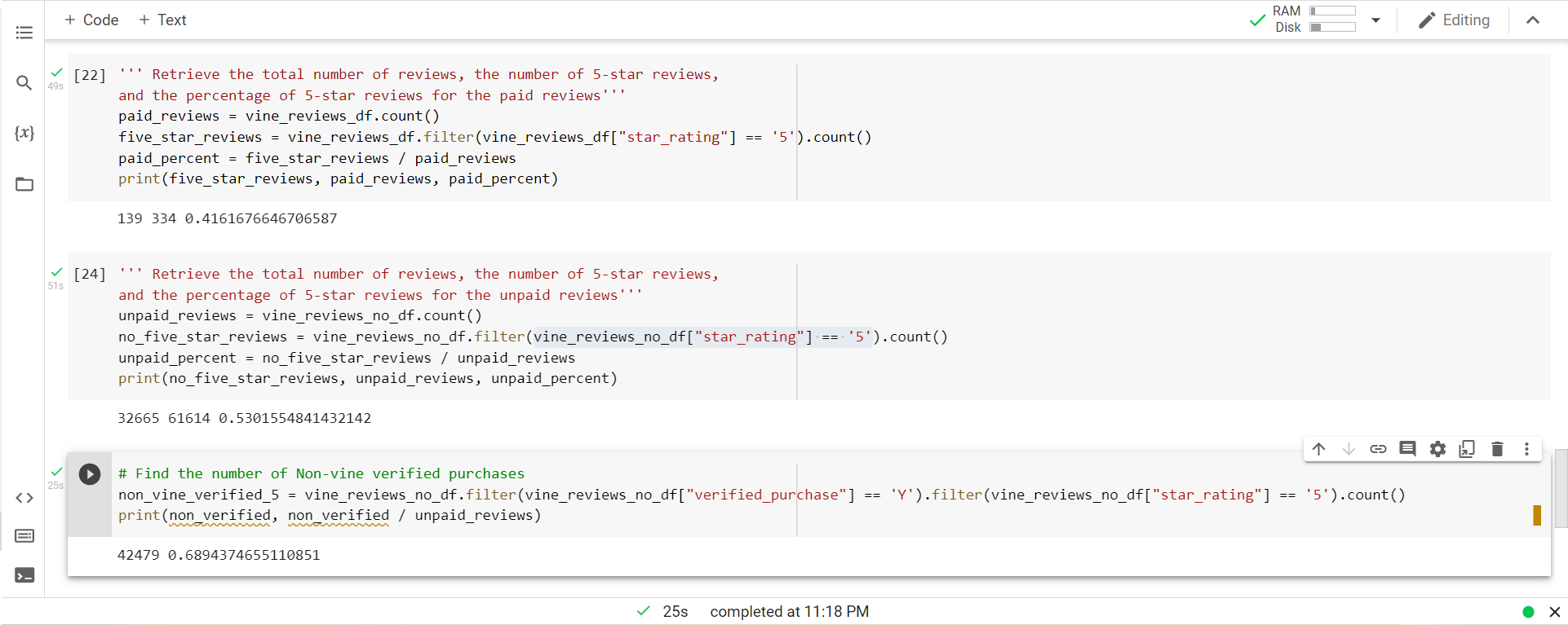 GitHub - Jamar-Washington/Amazon_Vine_Analysis