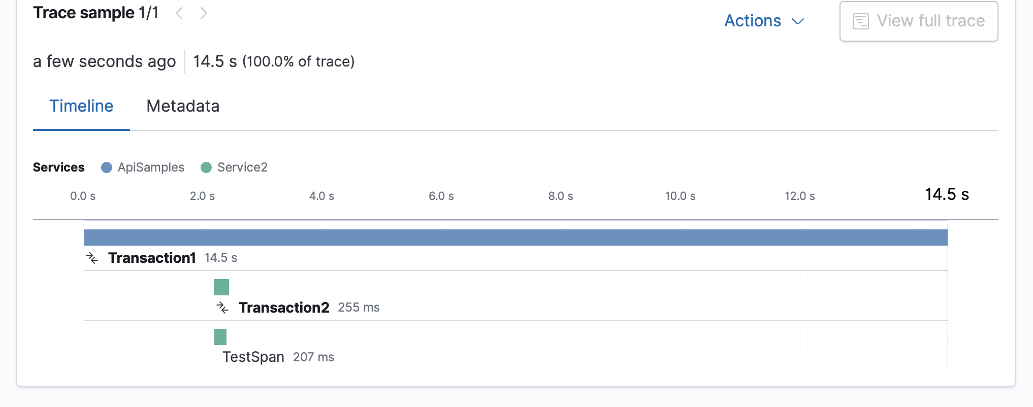 Log distributed/asynchronous transaction... · Issue #701 · elastic/apm-agent-dotnet · GitHub
