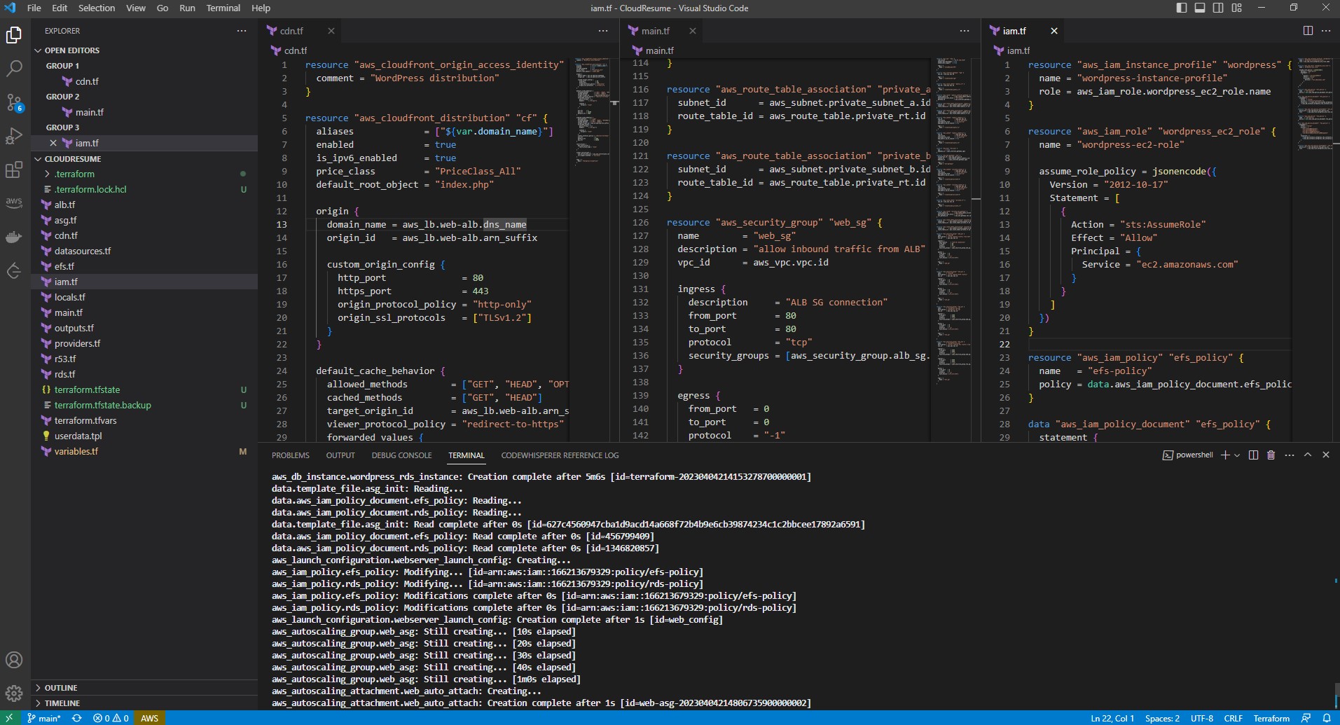 GitHub - CloudyBae/CloudResume: ☁️🙋‍♀️A serverless website that displays my resume. Resources ...