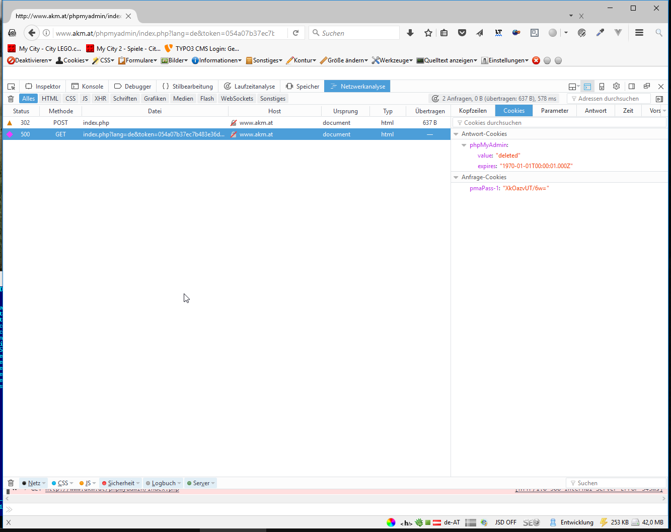 Call to undefined function __() in /usr/share/phpmyadmin/libraries/core.lib.php on line 235 ...