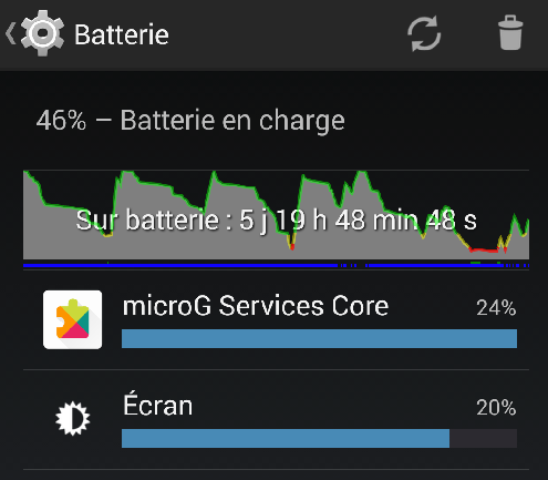 MicroG Services Core drains battery · Issue #834 · microg/GmsCore · GitHub