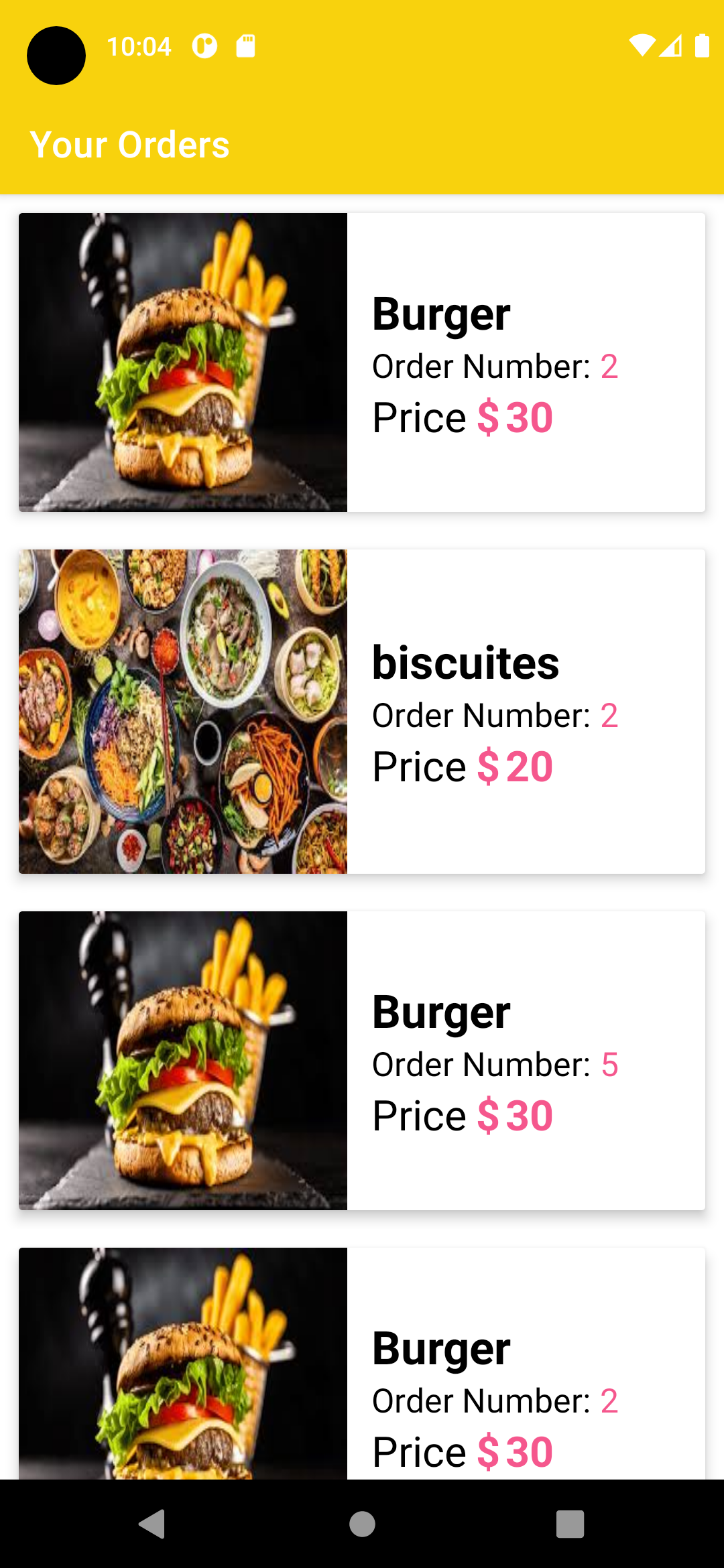 GitHub - androidtut/FoodOrder