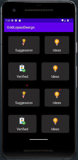GitHub - androidtut/GridLayoutDesign: GridLayoutDesign