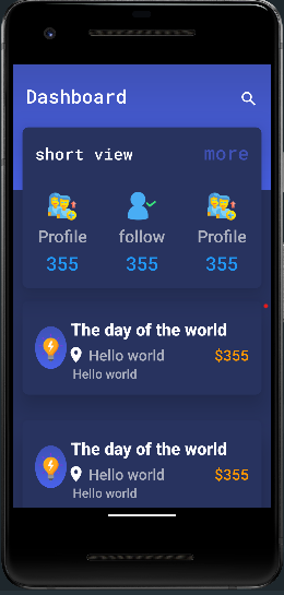 GitHub - androidtut/ModernDashboard