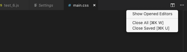 Make "show modified" option of the settings editor more prominent ...