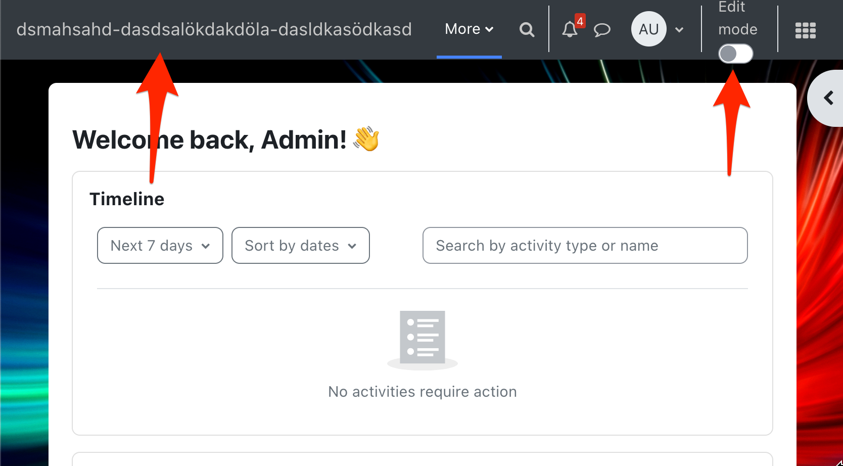 Bug: The edit button widget breaks with really long site names · Issue #256 · moodle-an ...