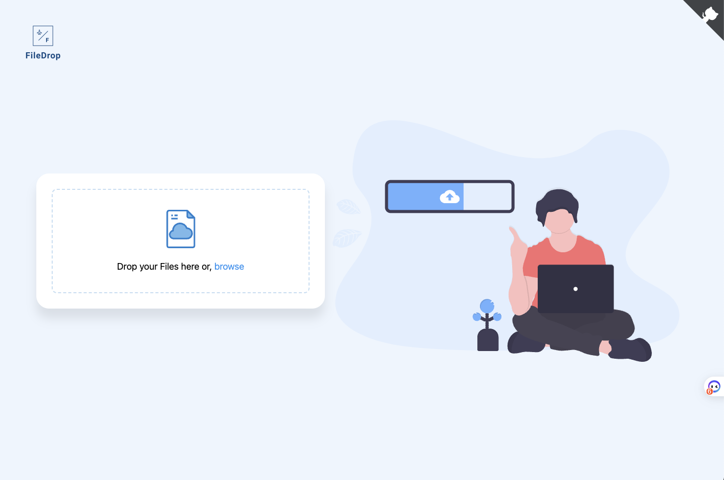 GitHub - Sahilll15/FileDrop-Client: https://filedroppp.netlify.app/