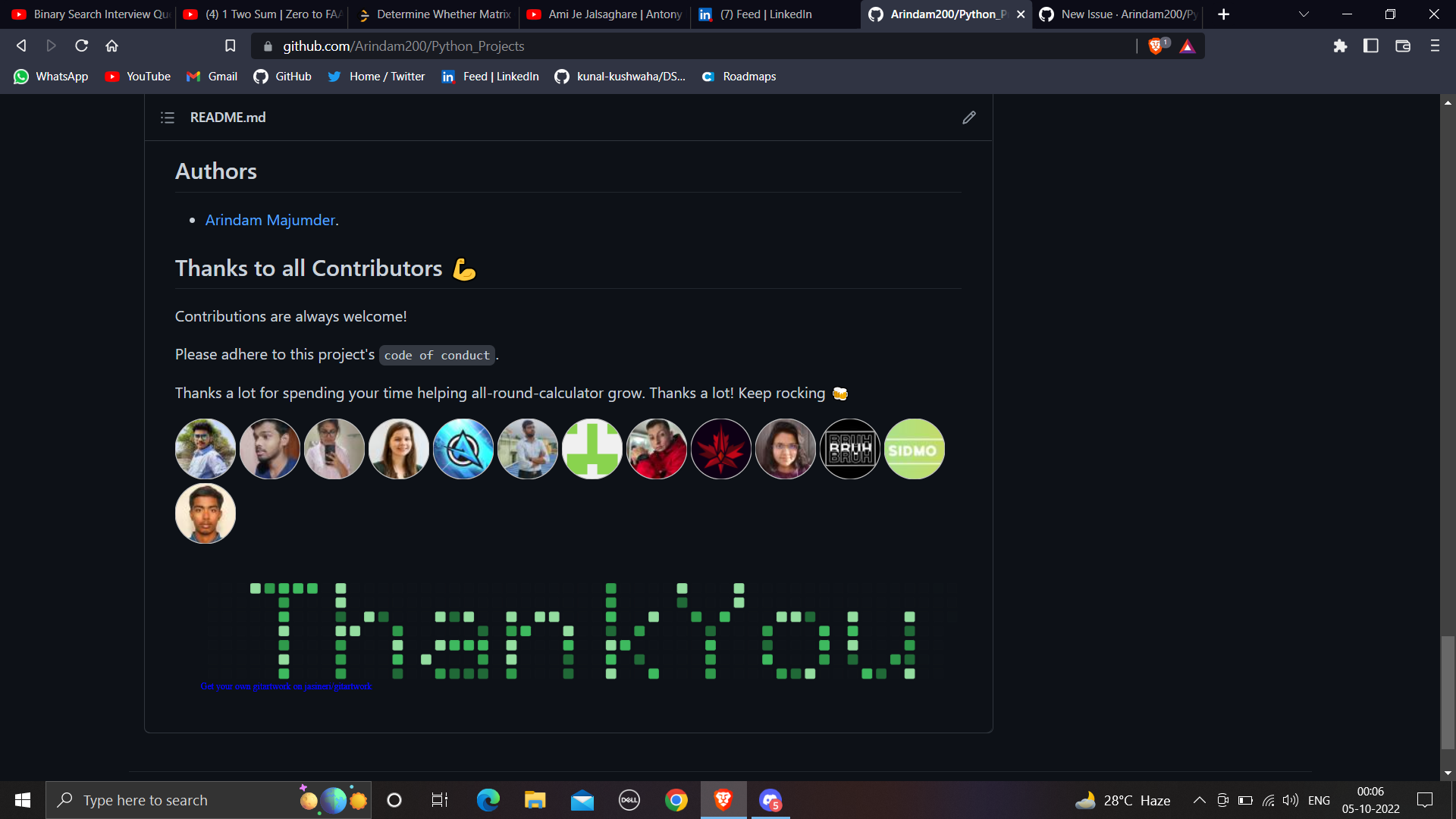 Update README · Issue #51 · Arindam200/Python_Projects · GitHub
