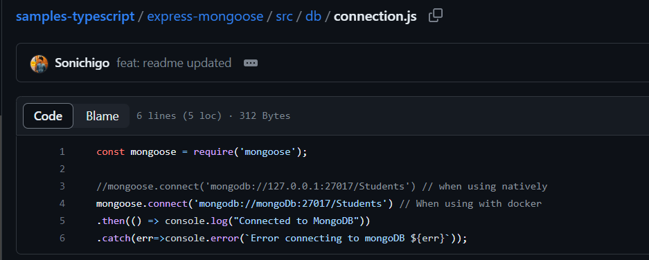 [docs]: Typo in Sample node.js Application setup · Issue #968 · keploy/keploy · GitHub
