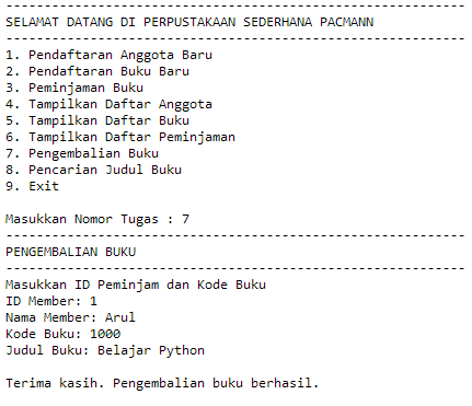 GitHub - putusetya/LMS-Project: Library Management System sederhana ...