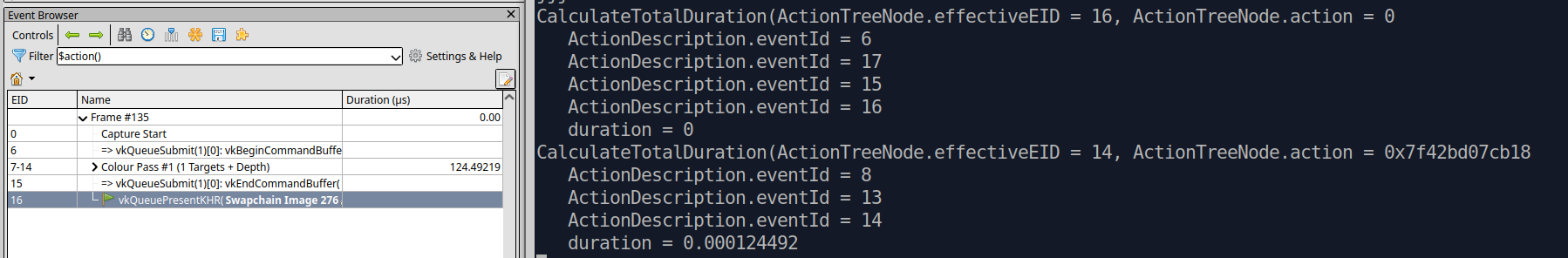 Frame timing seems to be calculated incorrect · Issue #2870 · baldurk/renderdoc · GitHub