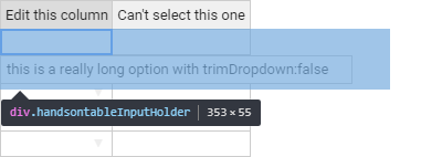Dropdown editor obscures elements on the right · Issue #3758 · handsontable/handsontable · GitHub