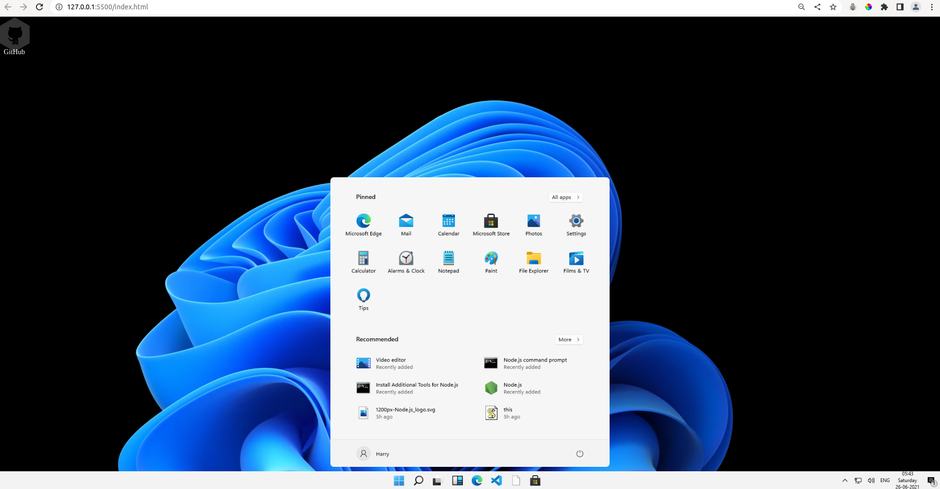 GitHub - RTopdar/Windows-11-in-Browser