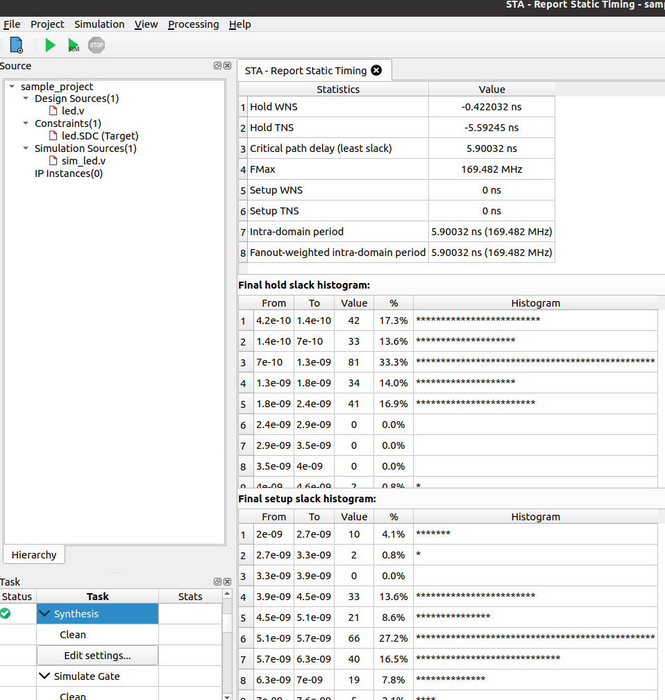 [RG-252] Implemented Timing_Analysis parser for reports and messages by ...