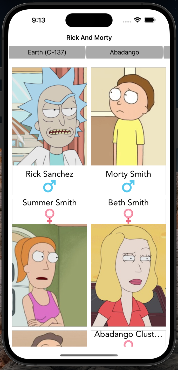 GitHub - ogulcandeniz-inac/RickAndMorty